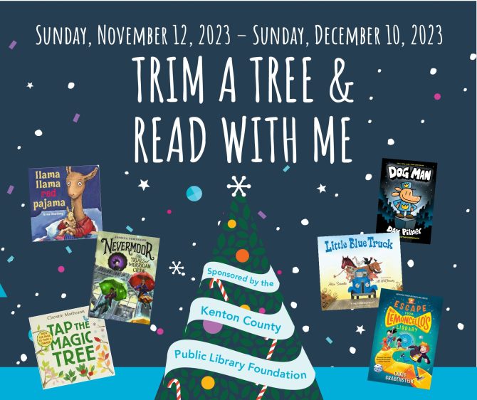 Trim a Tree & Read with Me | Kenton Library