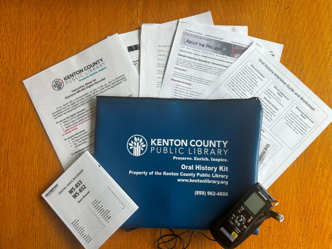 Preserve Your Past with Oral History Kits | Kenton Library